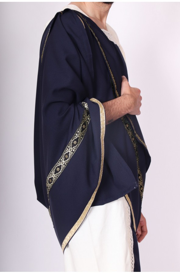 Men's Roman costume blue and white